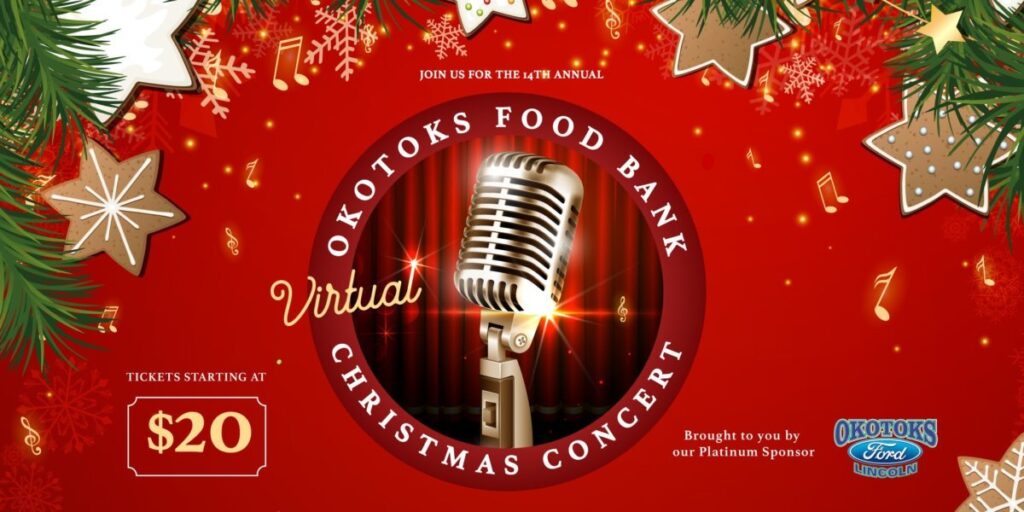 2020 Okotoks Food Bank Virtual Christmas Concert Dec 15-28 » QTickets Blogs