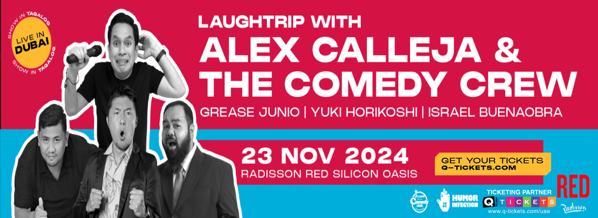 Unforgettable Comedy Night with Alex Calleja in Dubai