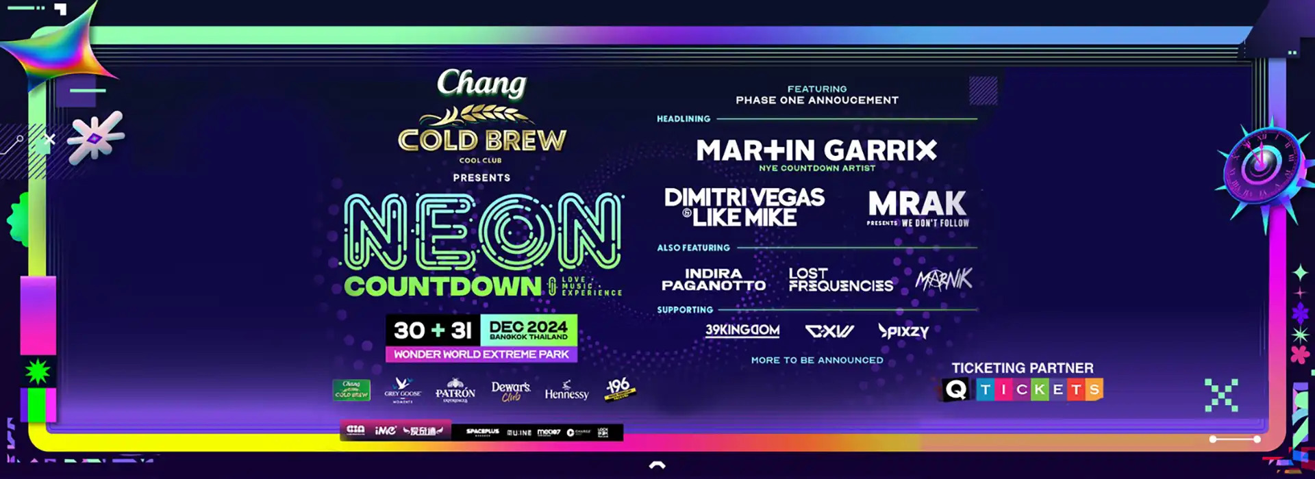 Celebrate 2025 in Style: NEON Countdown Festival Bangkok