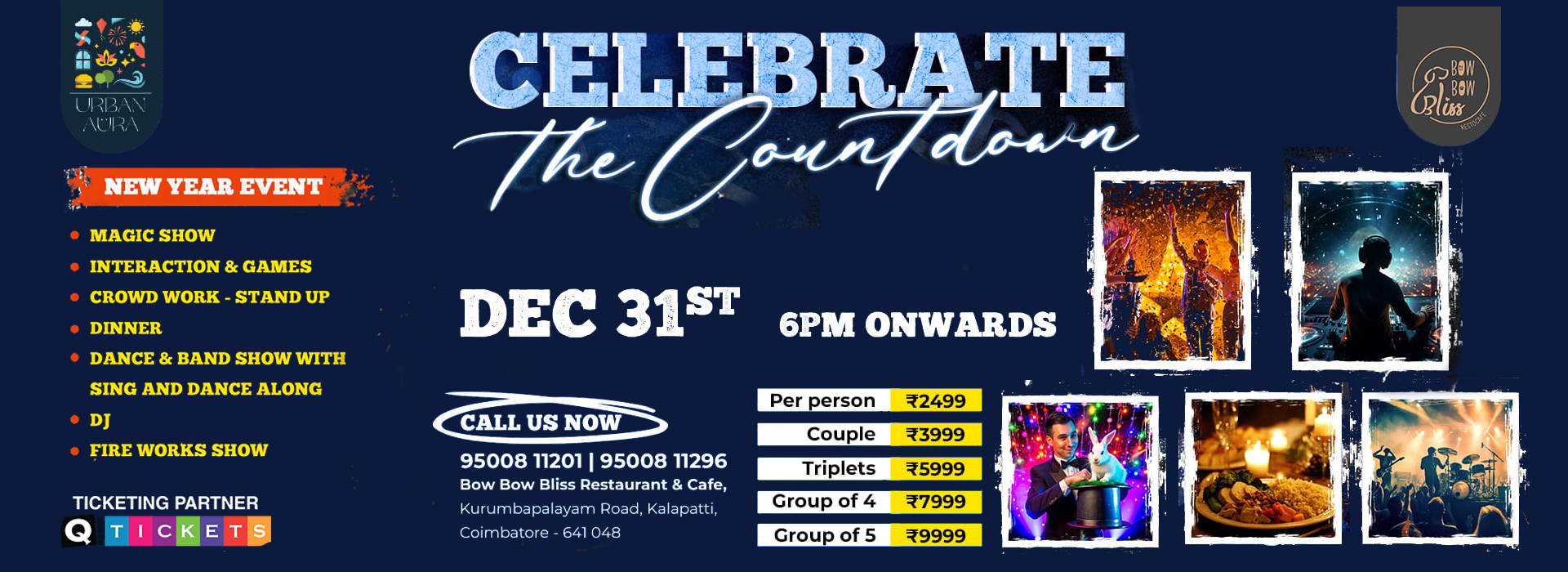 Celebrate the Countdown: A New Year’s Eve Gala Dinner