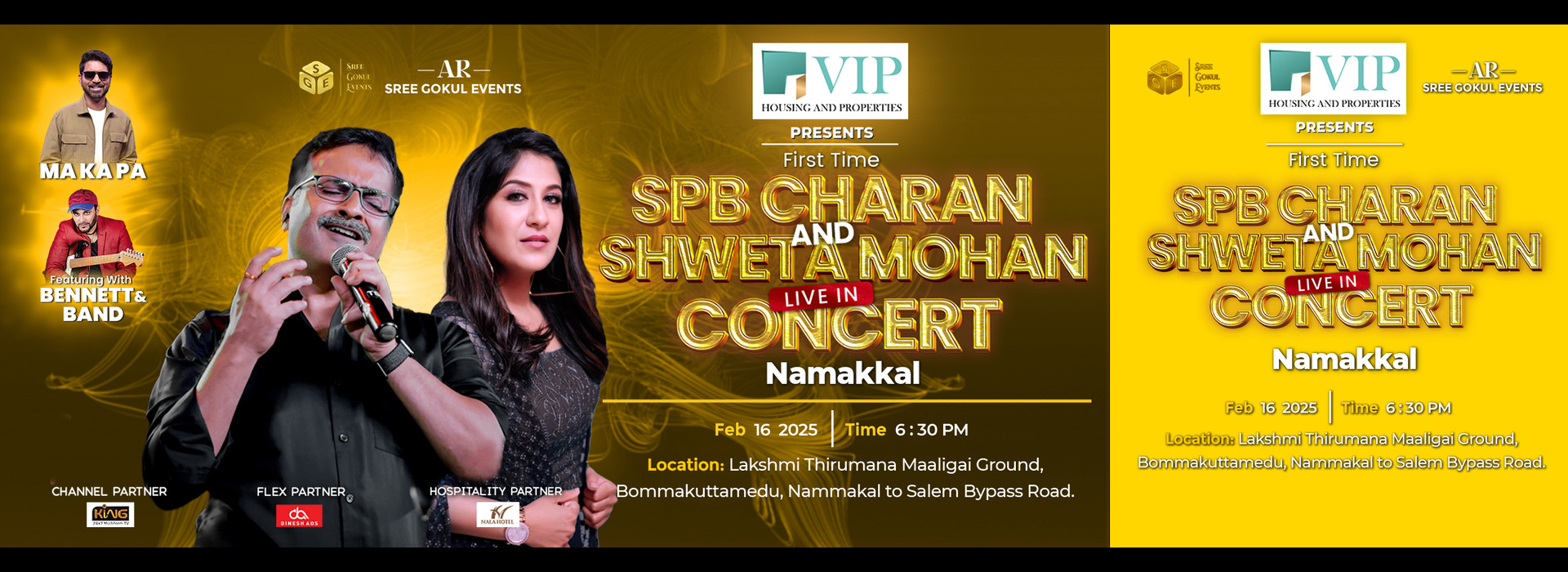 SPB Charan & Shweta Mohan Live: A Magical Musical Evening