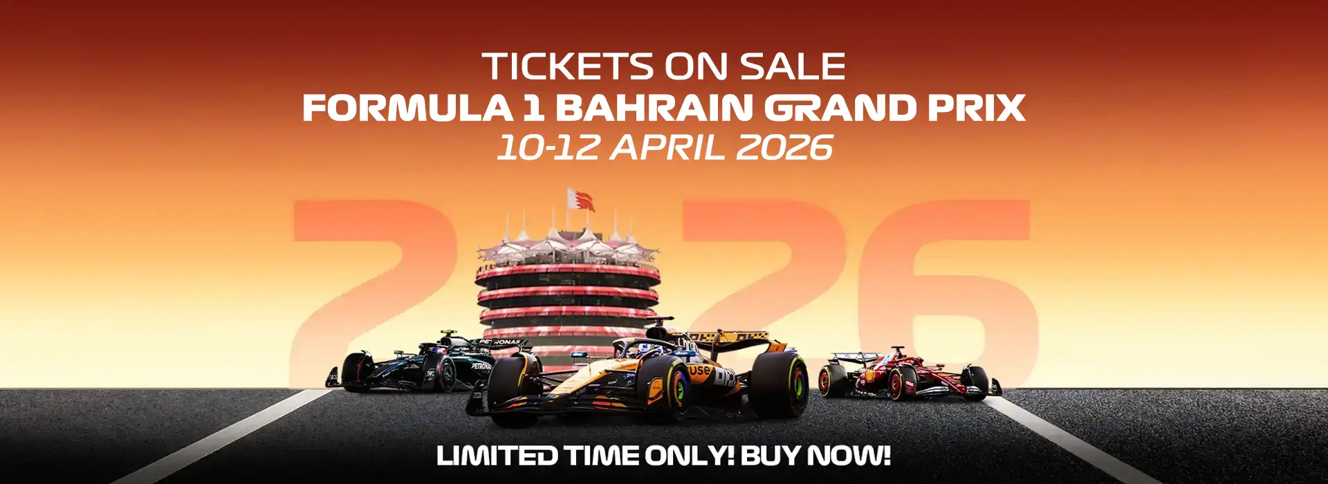 F1 Gulf Air Bahrain Grand Prix 2026: Tickets and complete guide